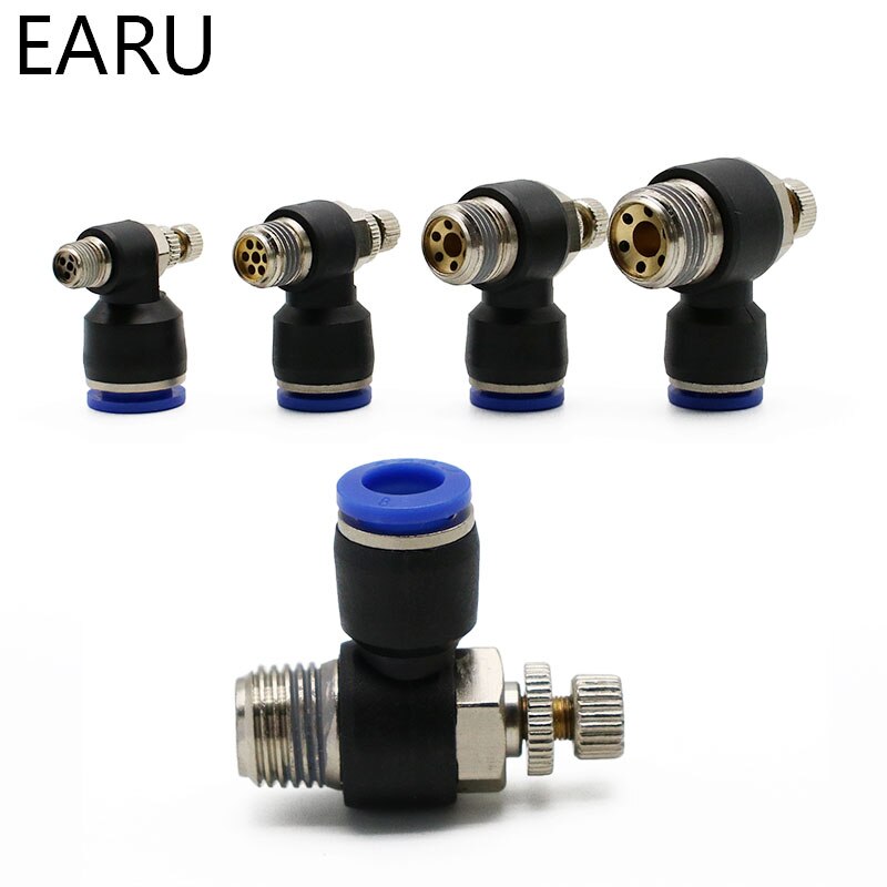 Pneumatic Speed Flow Controller 8mm 6mm 10mm 12mm ... – Grandado