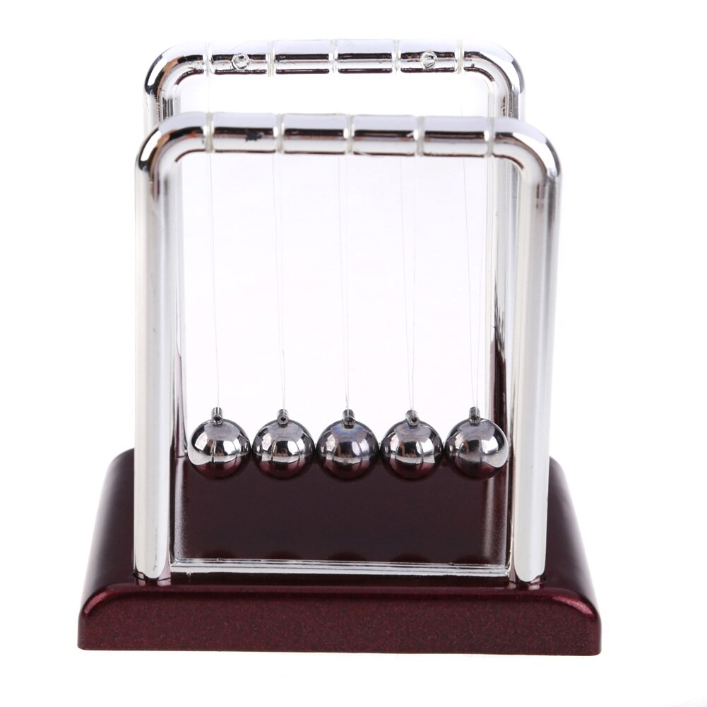 Newtons Cradle Steel Balance Ball Physics Science ... – Grandado