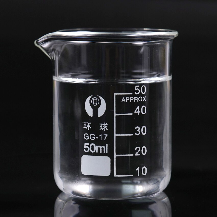 1PC Transparent Beaker Flask Capacity 50ml Low Bea... – Grandado