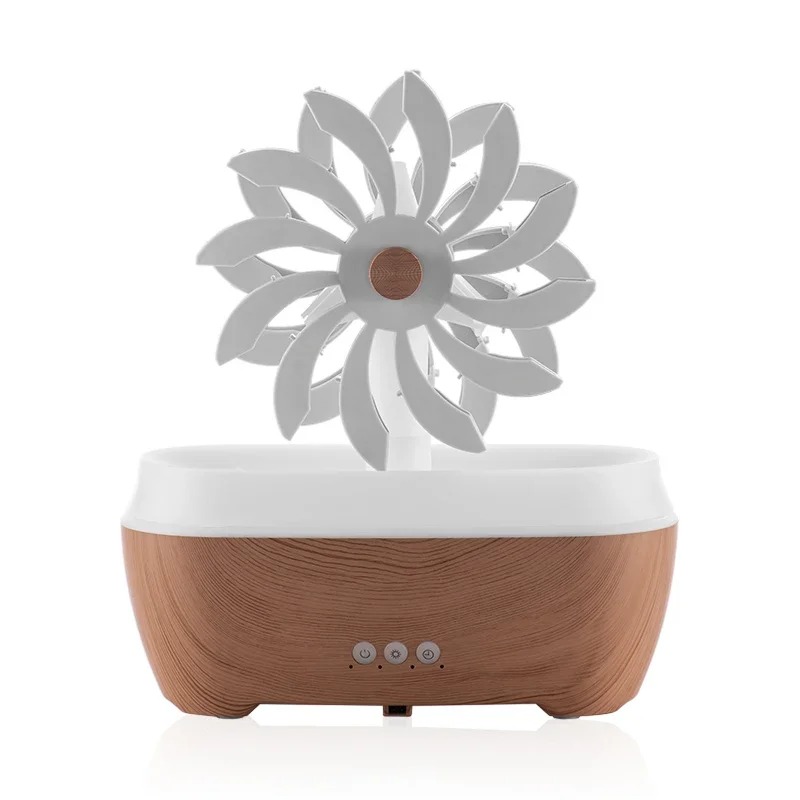 Raindrop Humidifier Windmill Rotating Aromatherapy... – Grandado