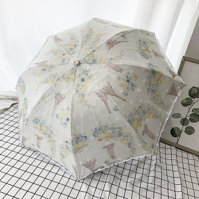 Embroidery Lace Double Layers UV Umbrella for Wome... – Vicedeal