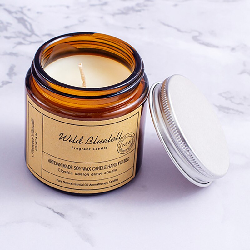 Handmade Soy Wax Smokeless Candle Aromatherapy Gla... – Grandado