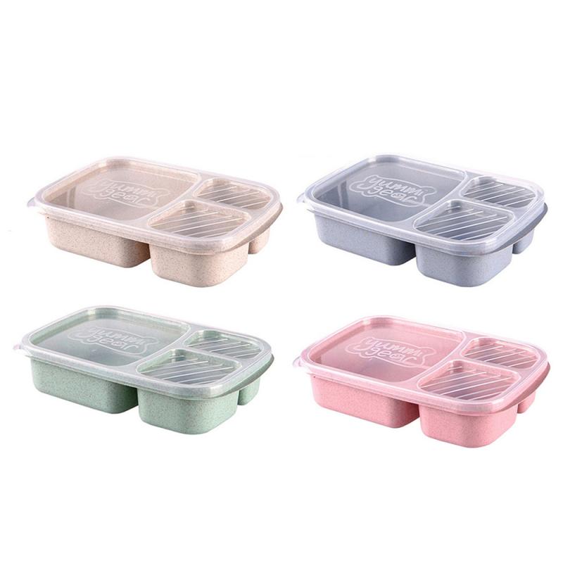 800-1000ml Cute Microwave Bento Lunch Box Picnic F... – Grandado