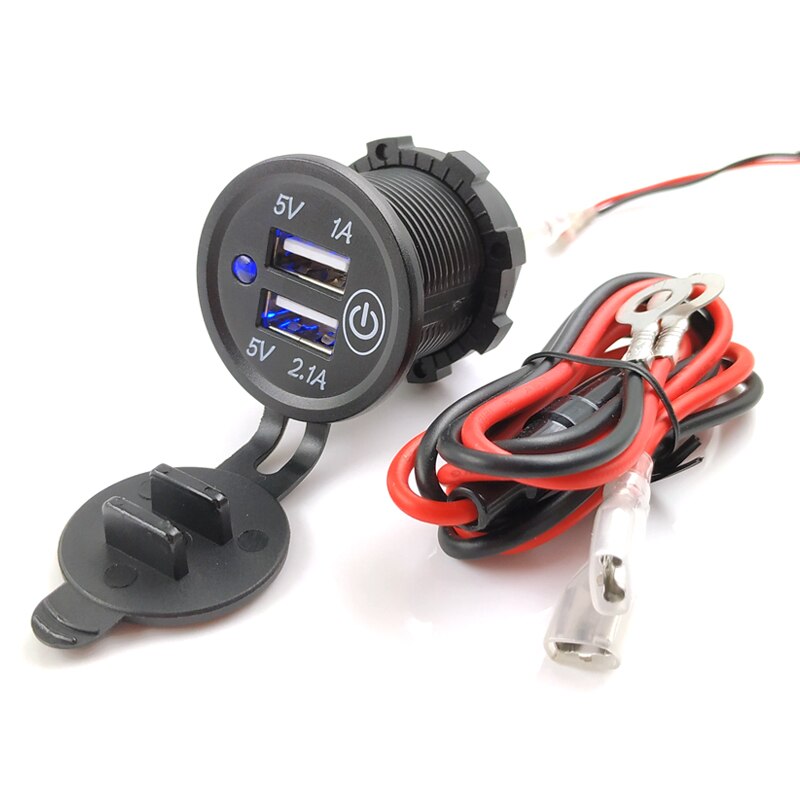 DIY USB Charger 3.1A 12V/24V USB Power Outlet Wate... – Grandado