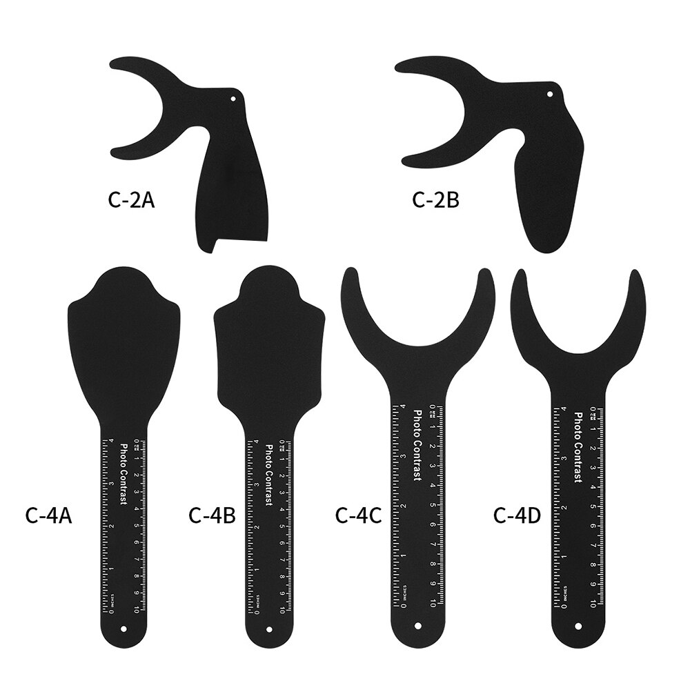 Dental Photo Contrast Set Kit Black Background Boa... – Grandado