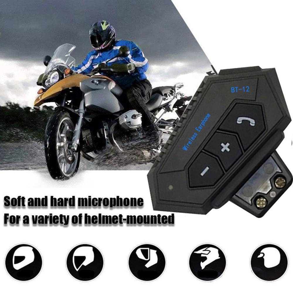 Helmet Headphone Bluetooth Motorcycle Headset V4.2... – Grandado