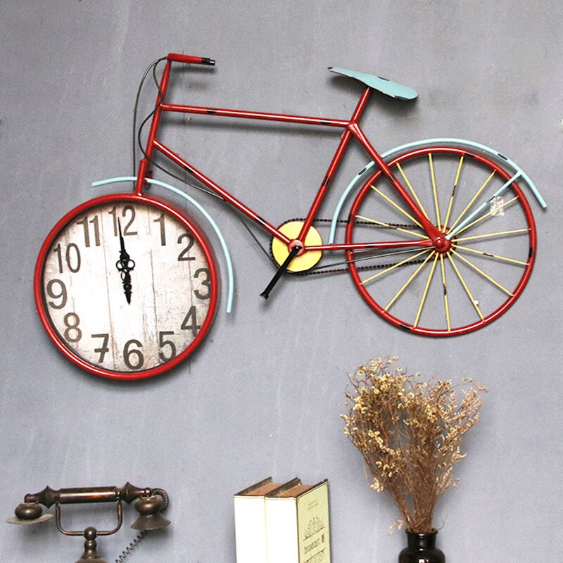 retro bicycle wall clock – Grandado