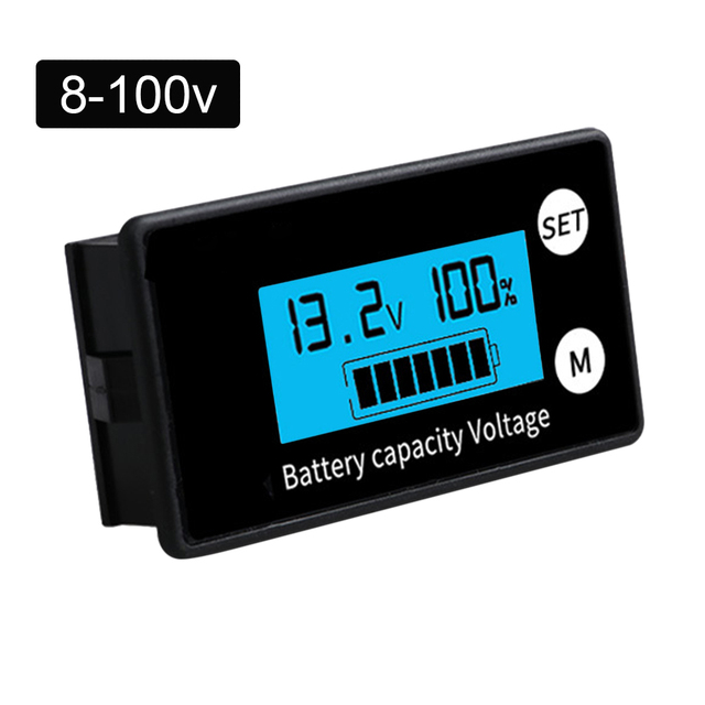 DC 8-100V Digital Battery Capacity Display Univers... – Grandado