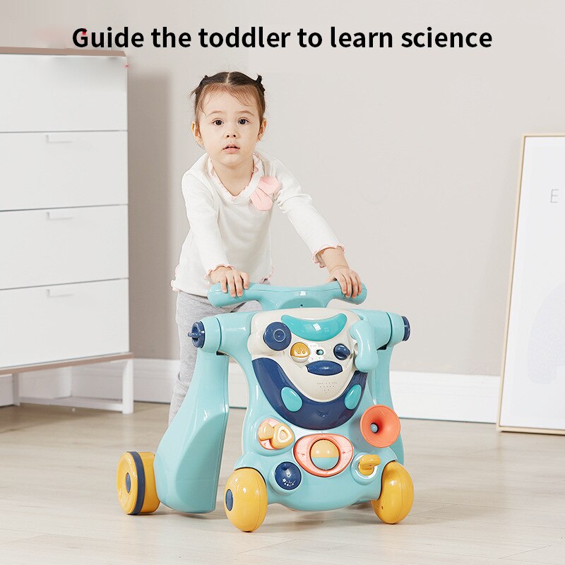 Baby Walker Baby Can Push Small Cart Anti-o-leg An... – Grandado