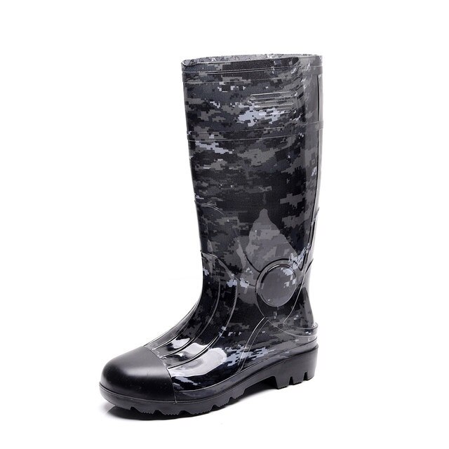 Aleafalling High Tube Waterproof Rain Boots Winter... – Grandado