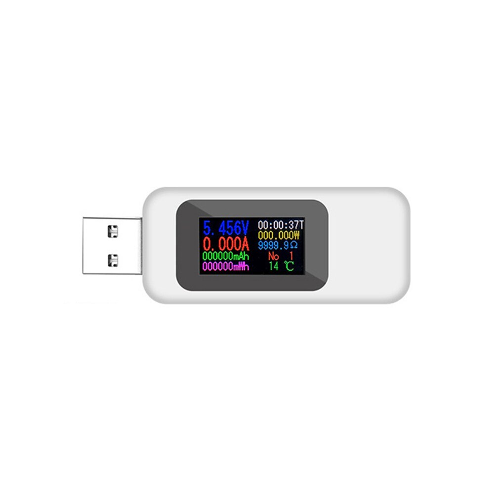 Usb Stroom Tester 4-30V Voltage Meter Timing Ampèr... – Grandado