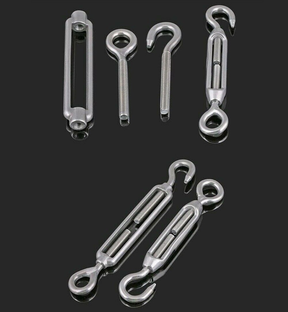 M4-M20 304 turnbuckle screw open body turnbuckle b... – Grandado