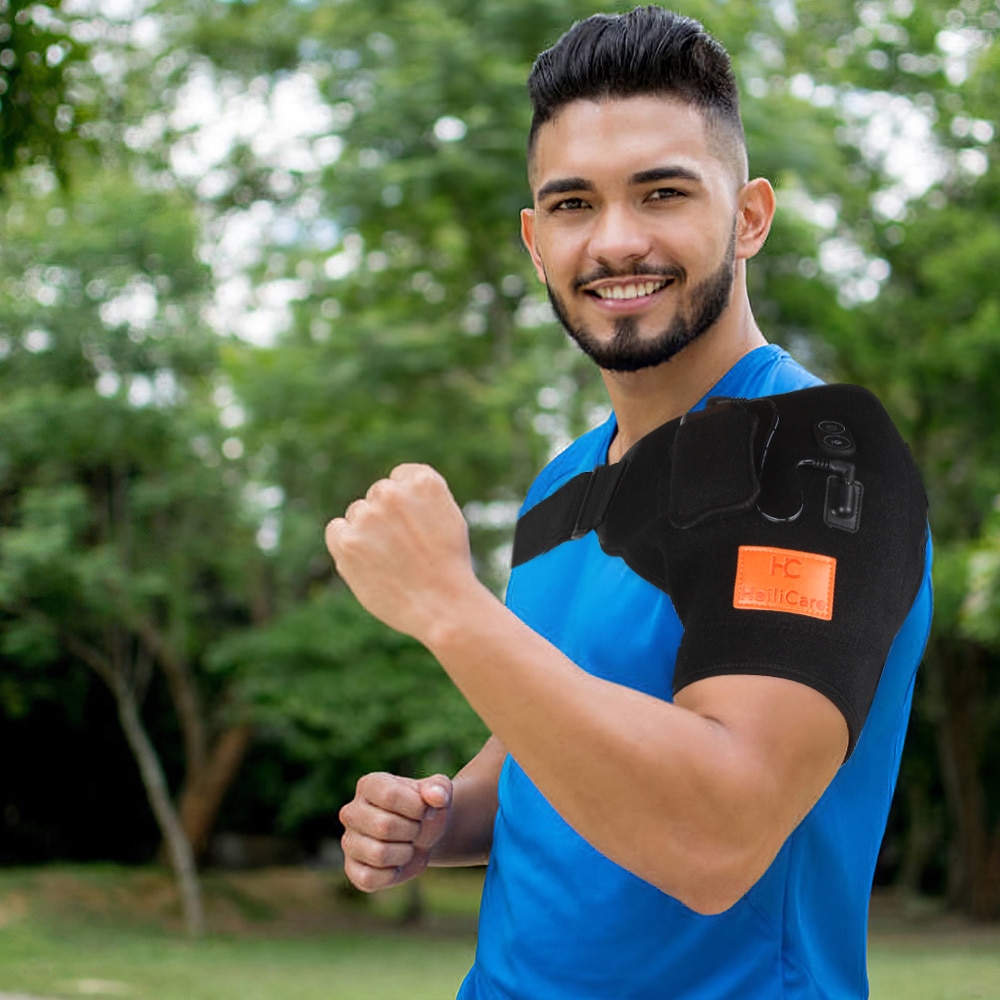 Heat Therapy Shoulder Brace Adjustable Shoulder He... – Vicedeal