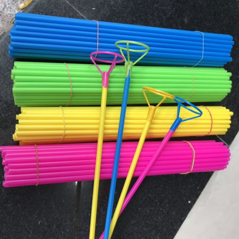 10Sets 40Cm Latex Ballon Stok Wit Folie Ballonnen ... – Vicedeal