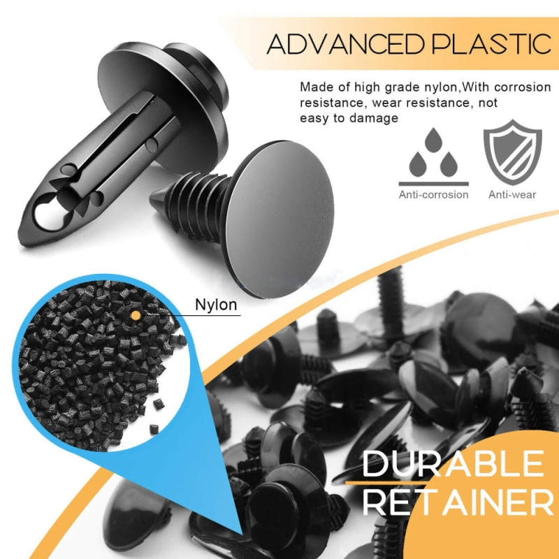 680/726 Pcs Auto Retainer Nylon Auto Fasteners Pus... – Grandado