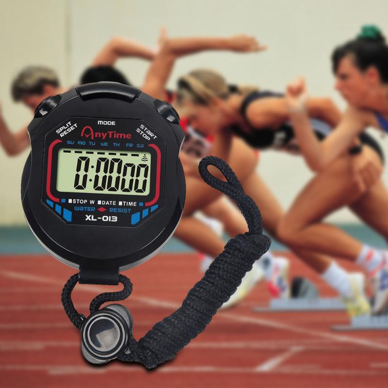 Classic Digital Handheld Lcd Chronograph Sports St Grandado