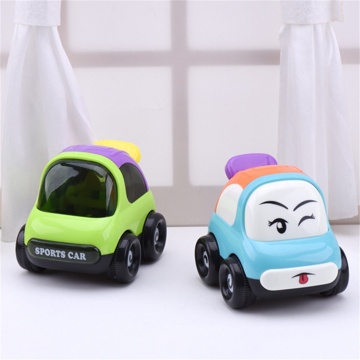 Inertia Cartoon Car Wind Up Toys Mini Truck Sport ... – Vicedeal