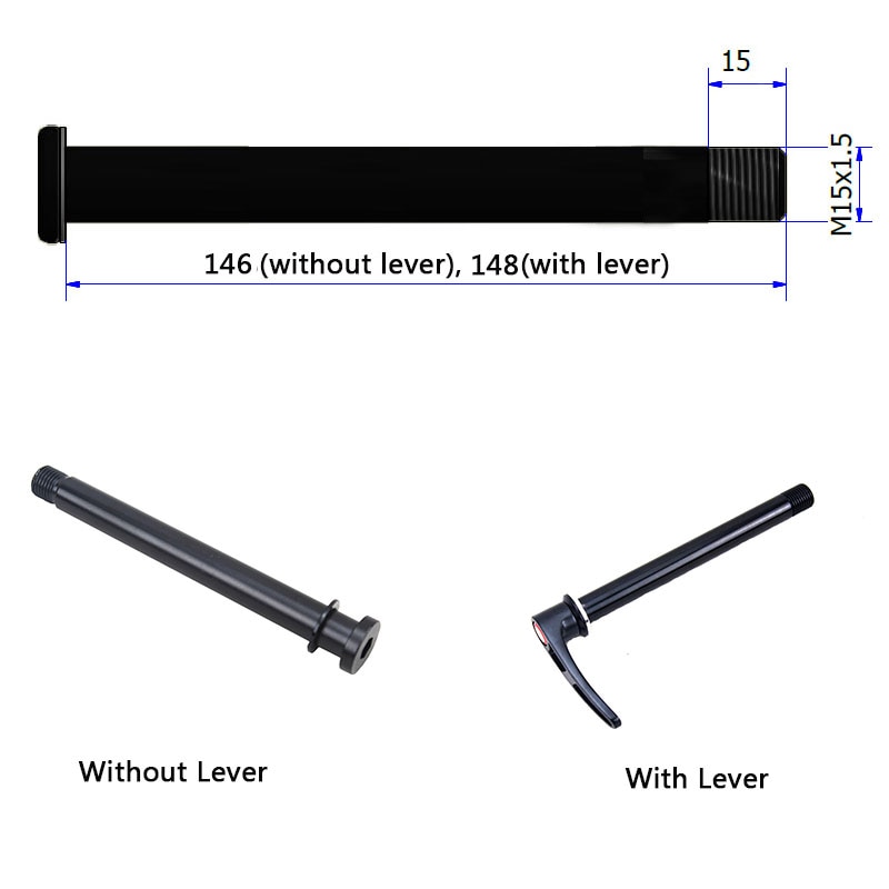 Front Steekas 15X100 148Mm Lengte Compatibel Met R... – Vicedeal