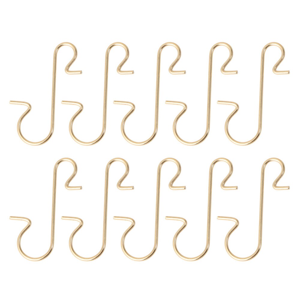 150PCS Christmas Metal Hanging Hook Shape Hook Met... – Vicedeal