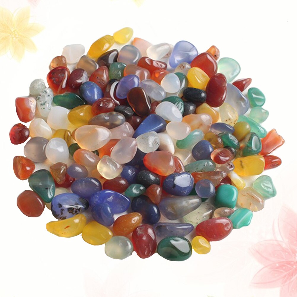 1 Pack Stone Pebble 1000g Gravel Ornament Polished... – Grandado