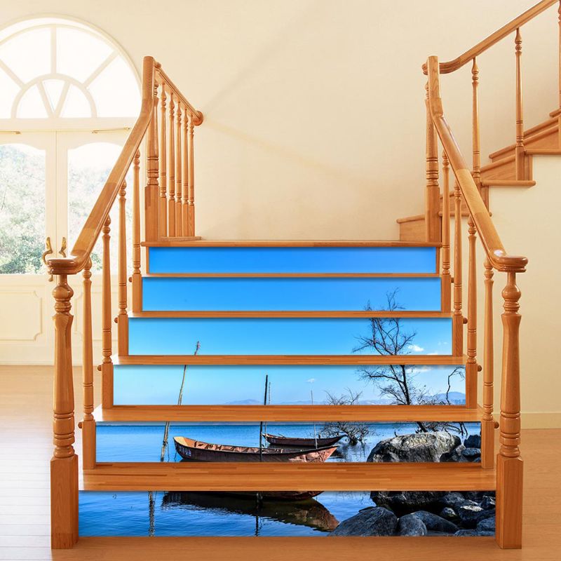 6pcs/set 3D Ceramic Tile Staircase Stair Riser Flo... – Grandado