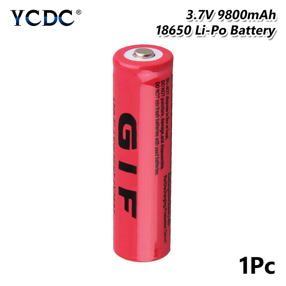 3,7 V 9800mAh GIF 18650 Li-Ion Lithium-Zellen 1865... – Grandado