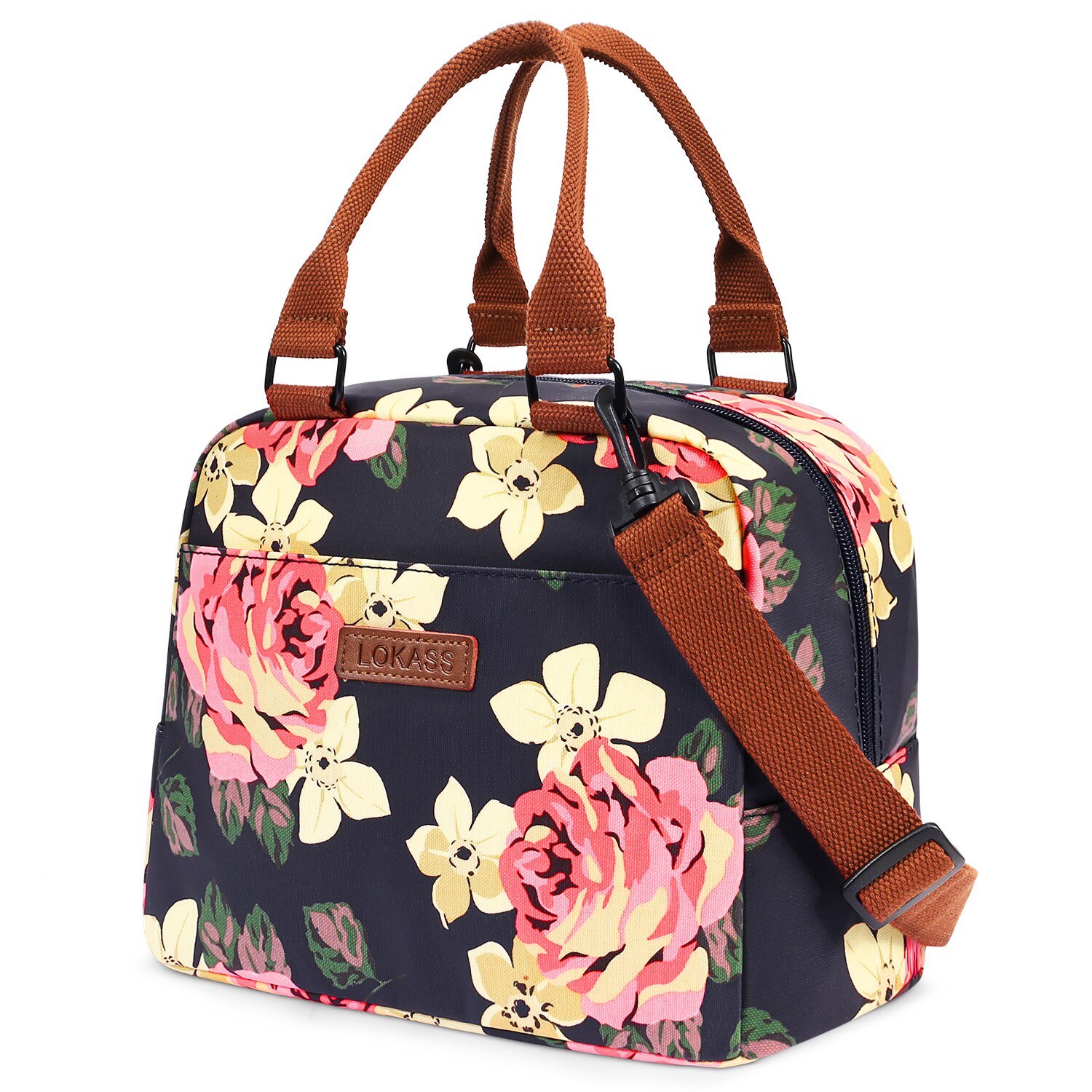 LOKASS Lunch Bag for Women Insulated Lunch Tote Fa... – Grandado