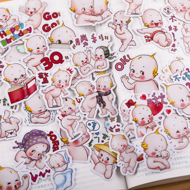 39pcs Cute cupid sticker DIY scrapbook album mobil... – Grandado