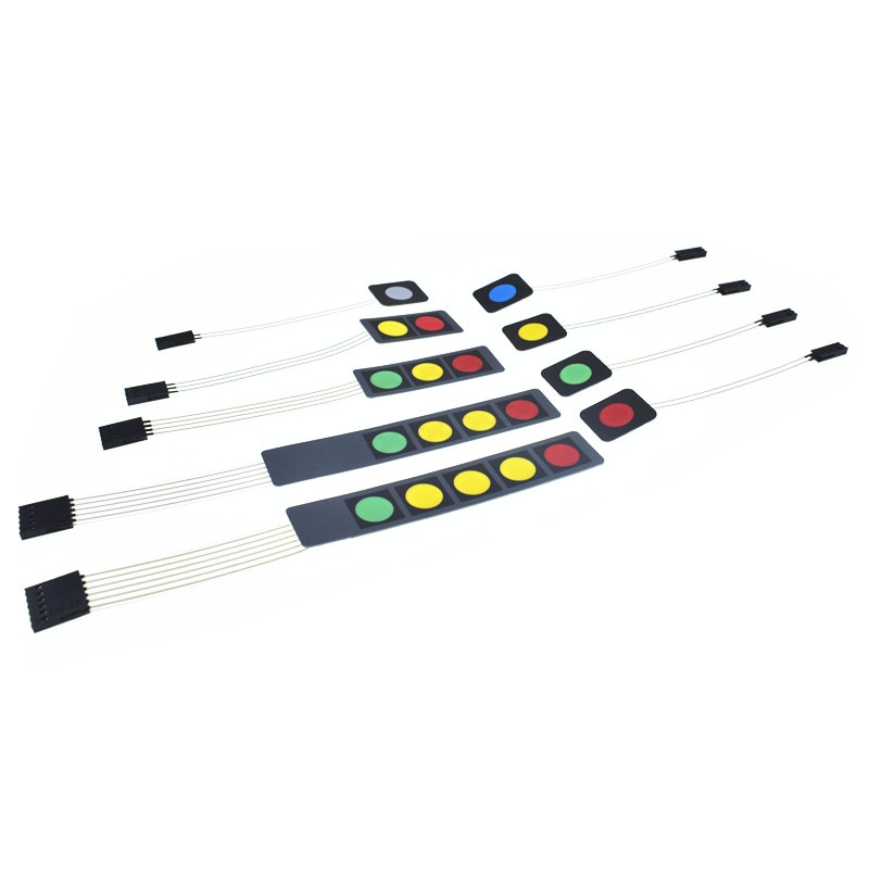 1 2 3 4 12 16 20 Key Button Membrane Switch 1x4 3x... – Vicedeal