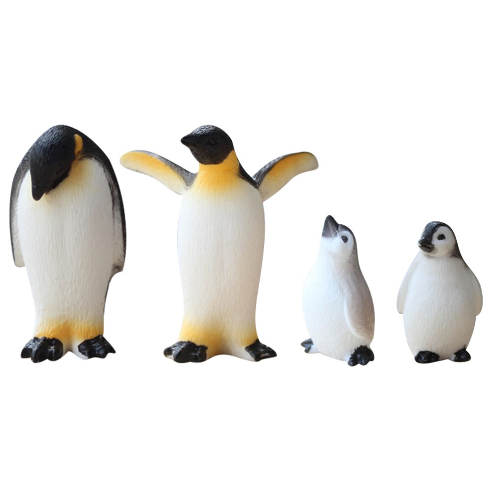 4pcs of One Set Figure Decor Penguin Model Durable... – Grandado
