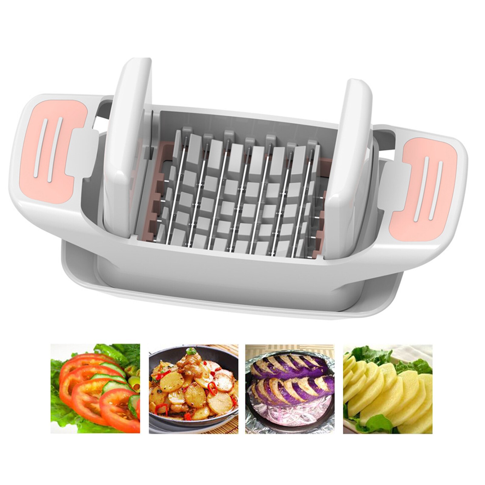 Kitchen Multifunctional Tomato Onion Cutter Vegeta... – Grandado