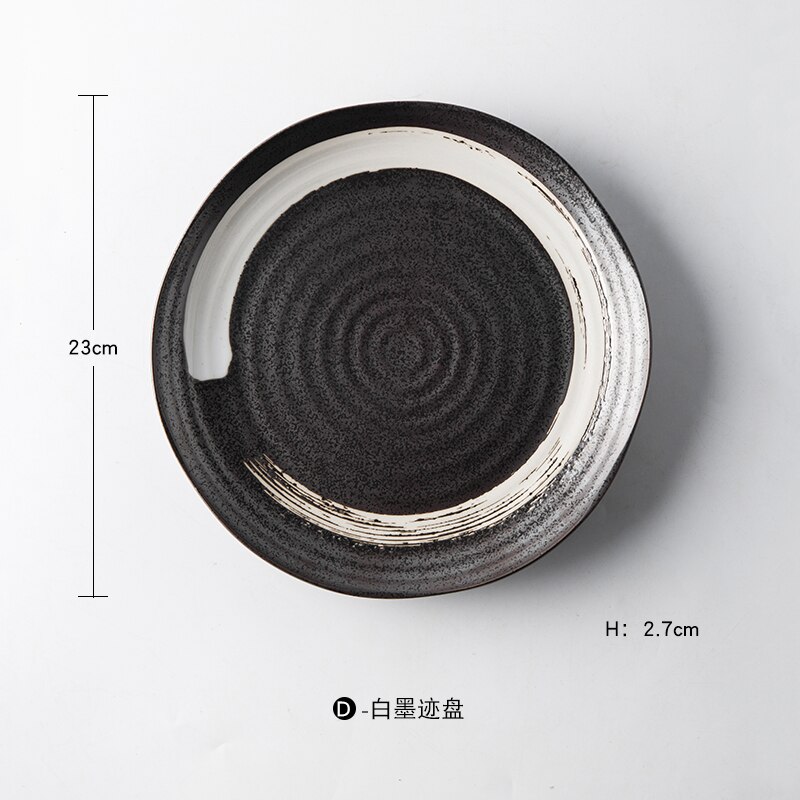 Food Dishes Breakfast Dinner Plate Personality Han... – Grandado