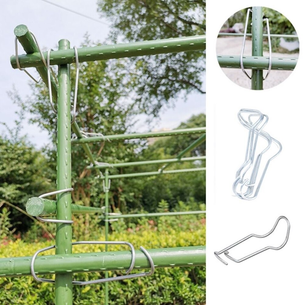 Garden Pipe Support Clip Buckle Kits Steel Wire Fo... – Grandado