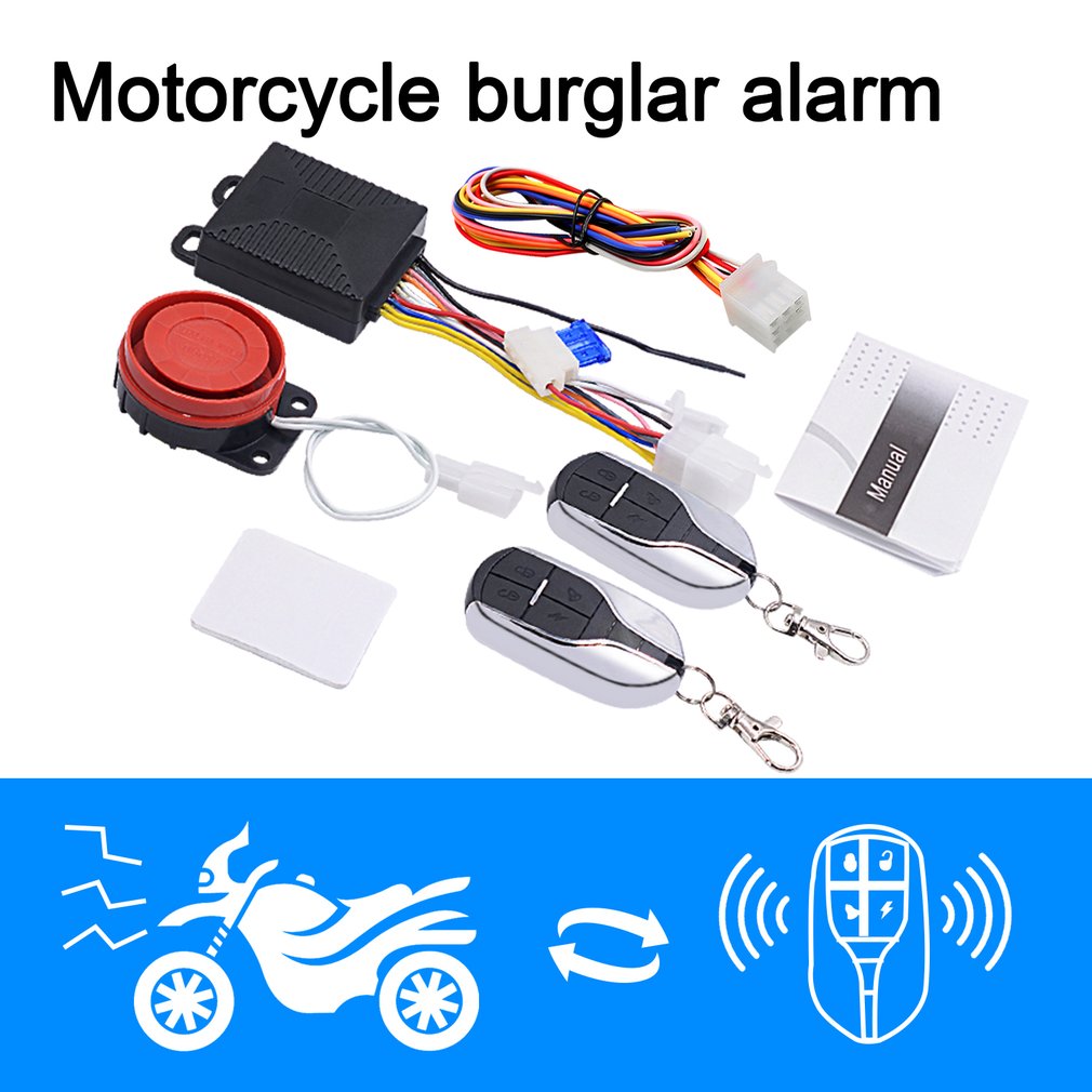 Universal Motorcycle Scooter Anti-theft Security A... – Vicedeal