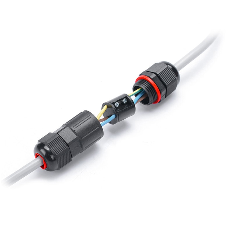 3 Pins waterproof connector IP68 I Shape 250V 16A ... – Vicedeal