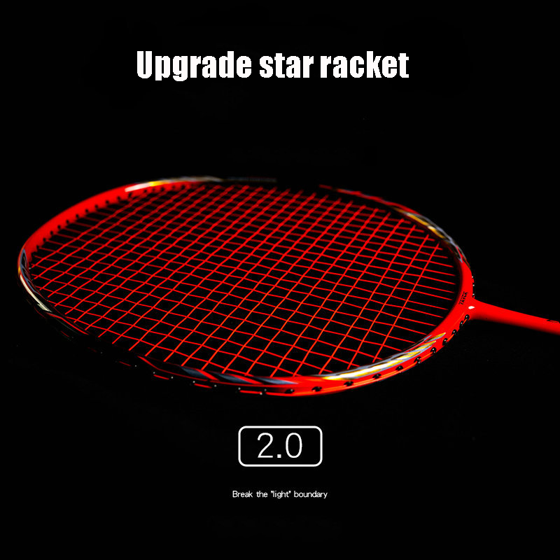 Badminton Racket Full Carbon 10U Men And Women Sin... – Grandado