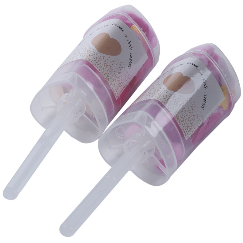10Pcs Hart Push-Pop Confetti Poppers Wedding Baby ... – Grandado