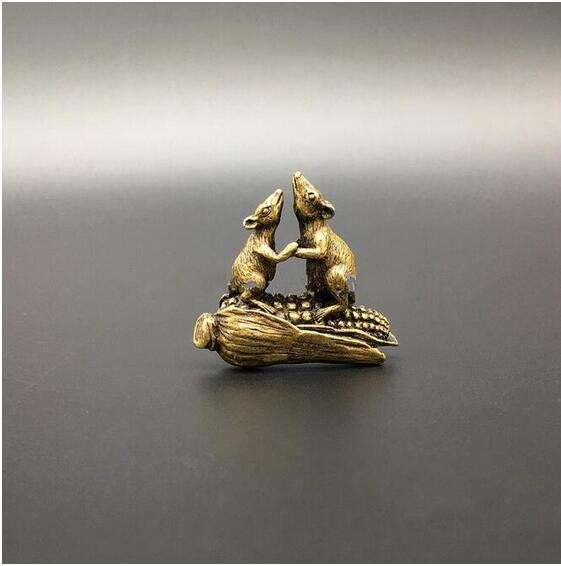 Copper statue collect chinese brass carved zodiac ... – Grandado