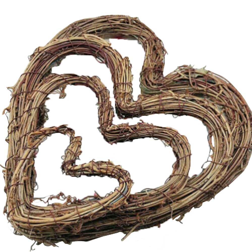 Christmas Artificial Vine Ring Natural Wreath Ratt... – Grandado