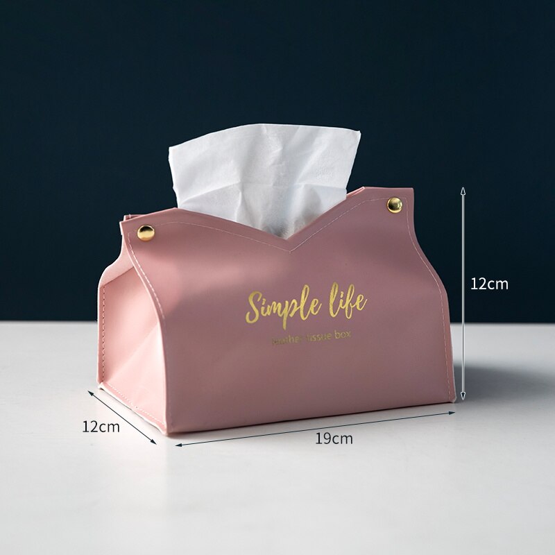 Nordic Style Leather Tissue Box Car-carrying Livin... – Vicedeal