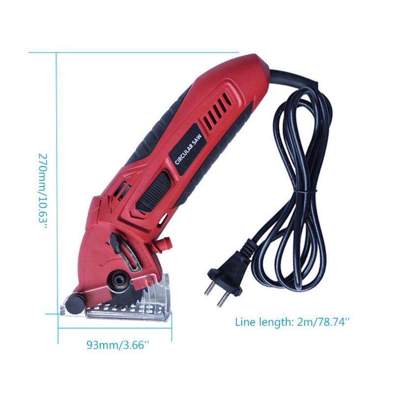 400W 3400RPM Electric Mini Hand Held Circular Saw ... – Grandado