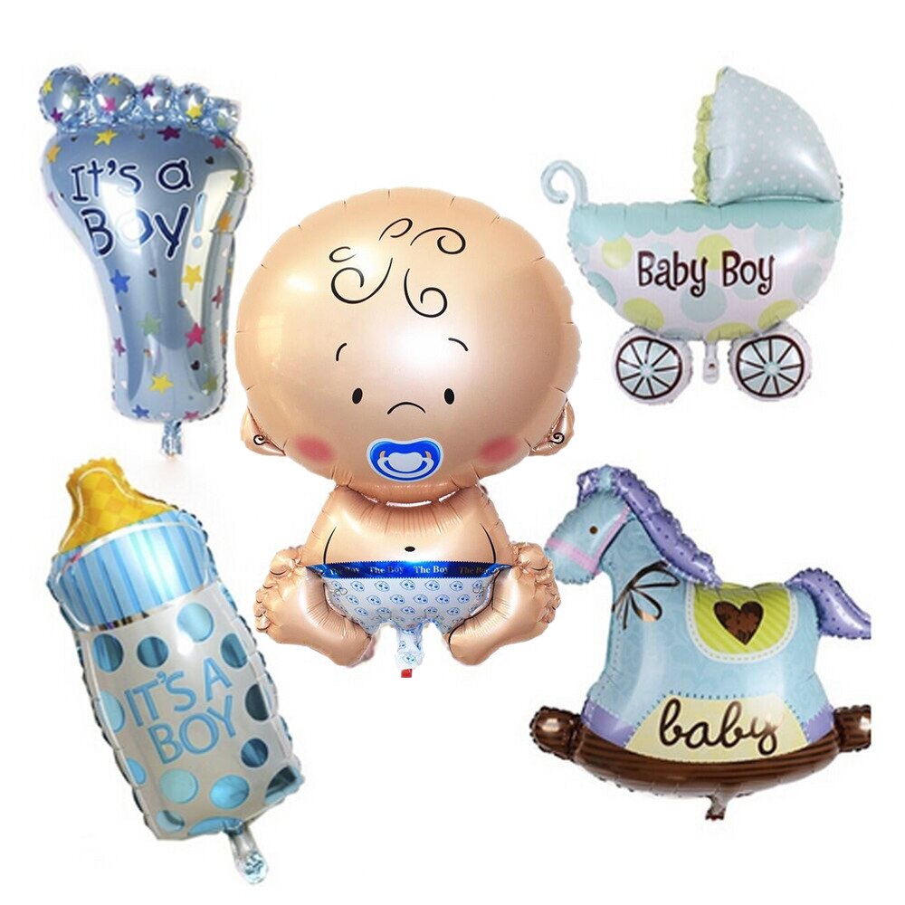 5 Stks/pak Verjaardag Decoraties Cartoon Aluminium... – Vicedeal