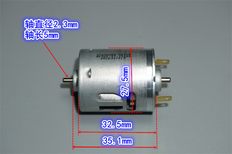 10 Pcs Standard RP360-15260 Motor with Built-in Co... – Grandado