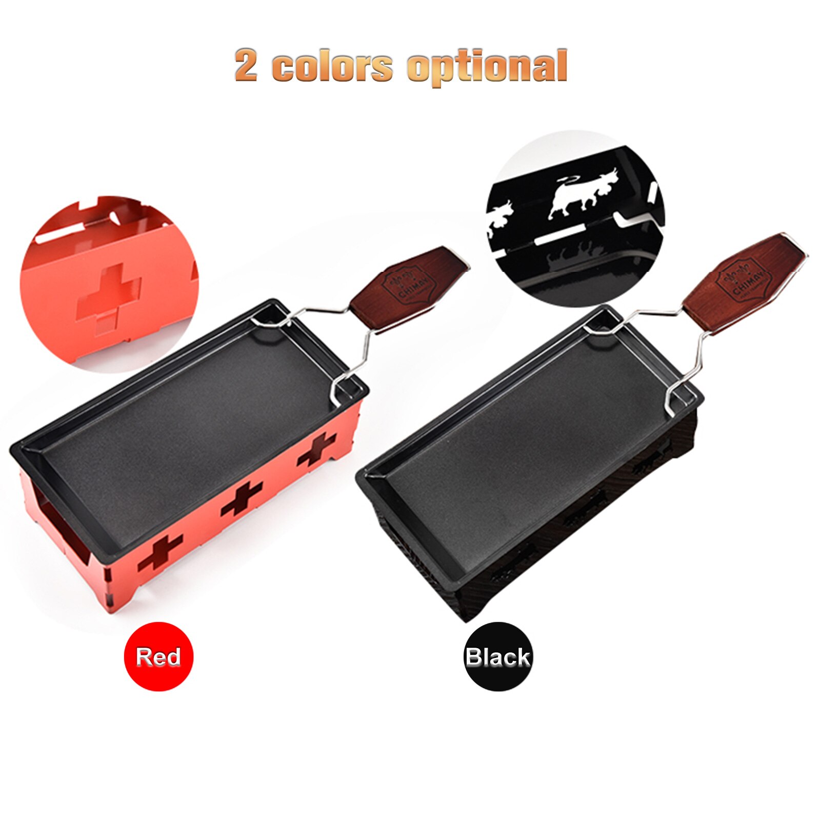 Grill Cheese Raclette Set Non-stick Griller Mini B... – Vicedeal