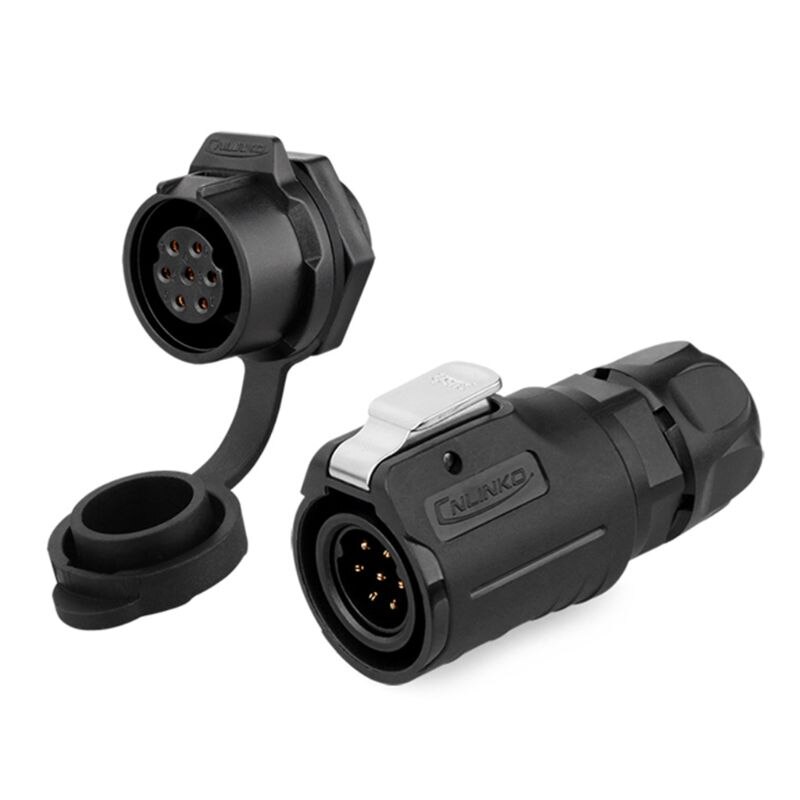 LP16 Plastic 2 3 4 5 6 7 8 9 Pin Power Industrial ... – Grandado