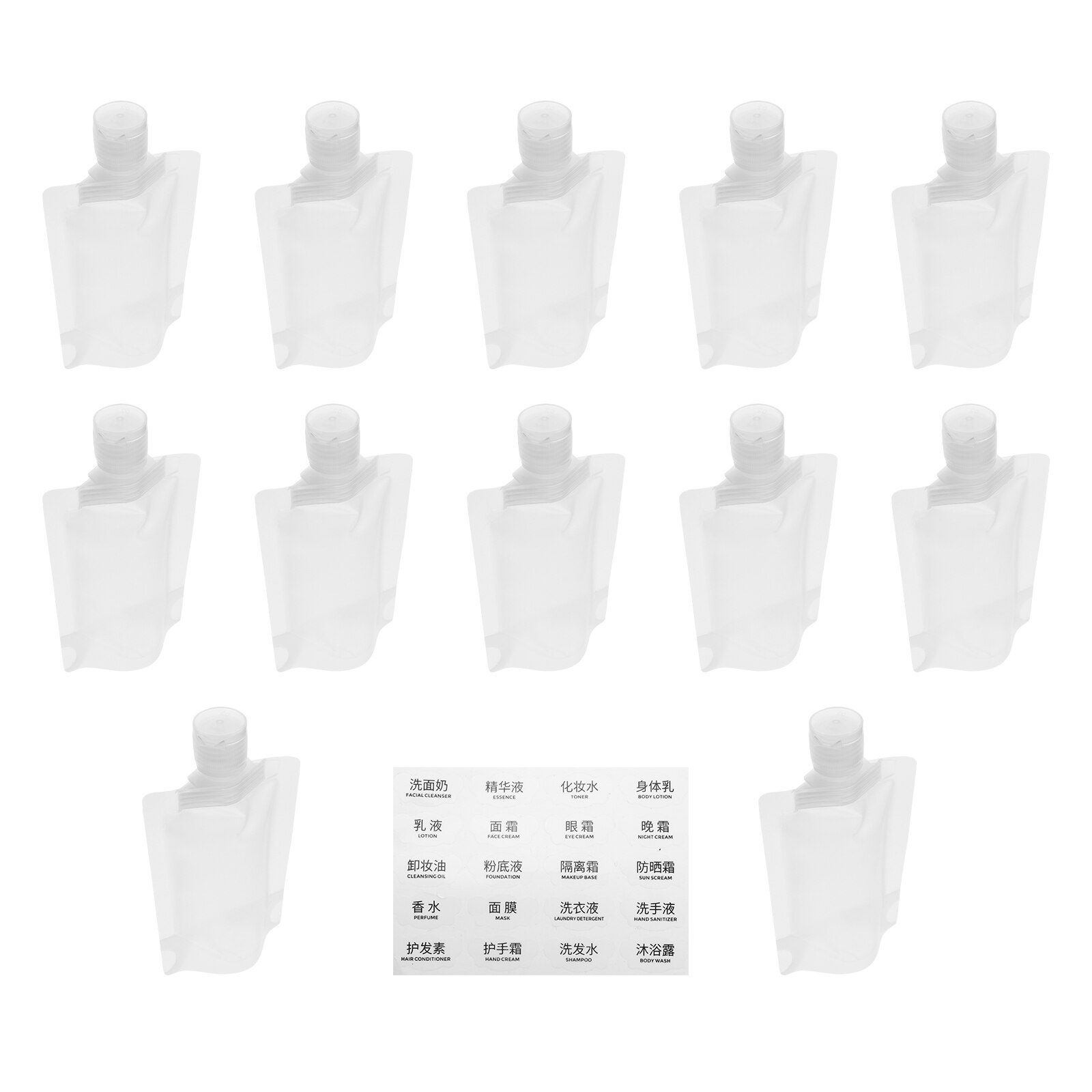 1 Set Van Hervulbare Squeeze Tassen Lege Squeeze Z... – Grandado