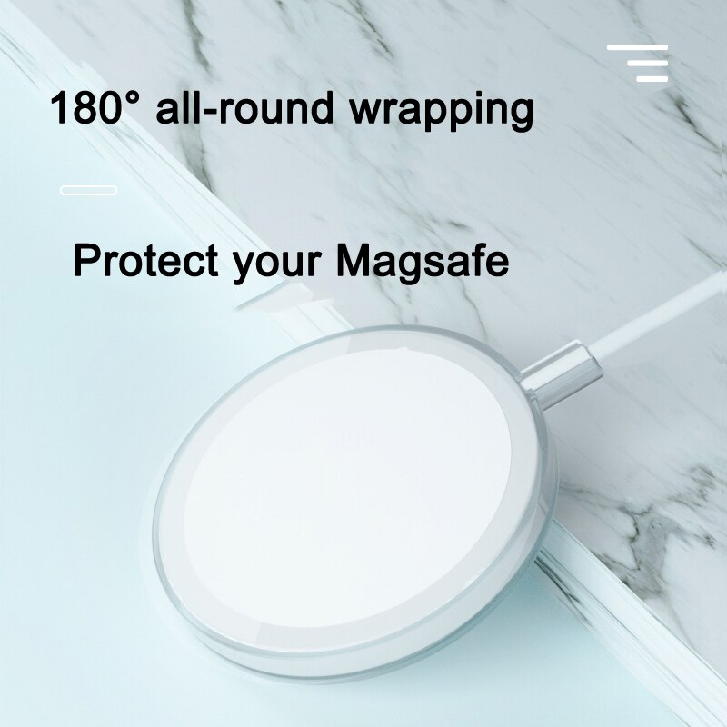 Clear PC Case for Magsafe Wireless Charger for iPh... – Grandado