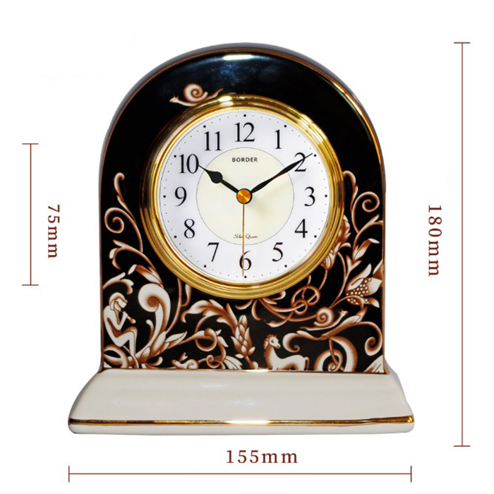 Noble European Ceramic Table Clock Home Decoration... – Grandado