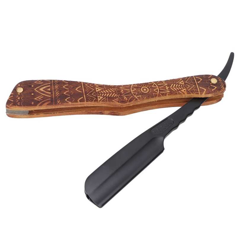 Straight Shaving Blade Holder Zinc Alloy Comfortab... – Vicedeal