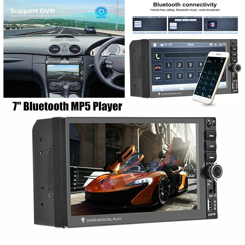HD for Car MP5 Player Bluetooth o AUX USB Player w... – Grandado